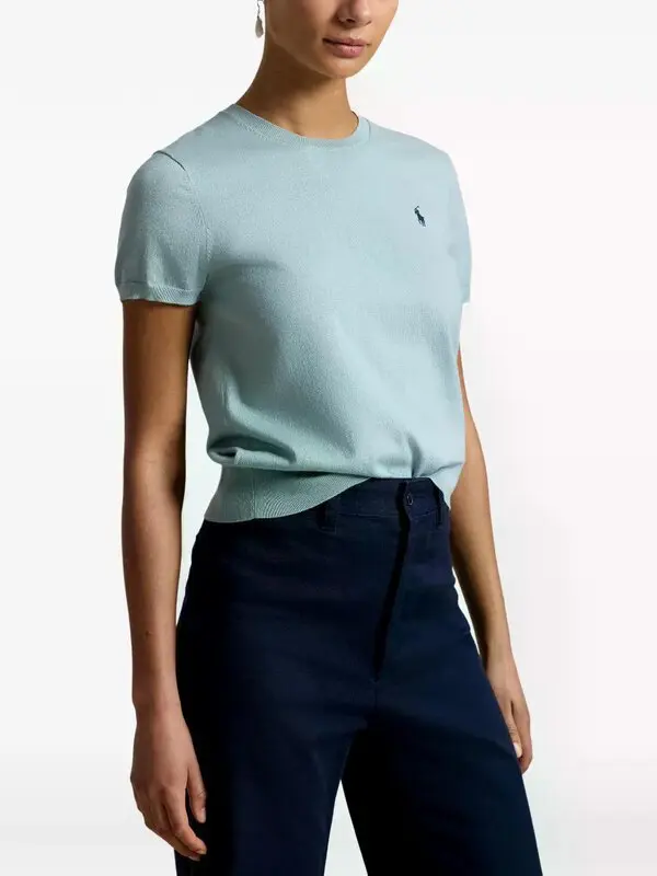 Polo Ralph Lauren Embroidered Knit T-shirt
