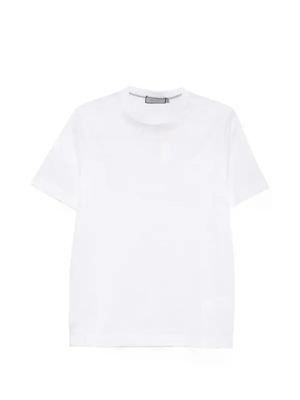 Canali Crew-neck T-shirt - White