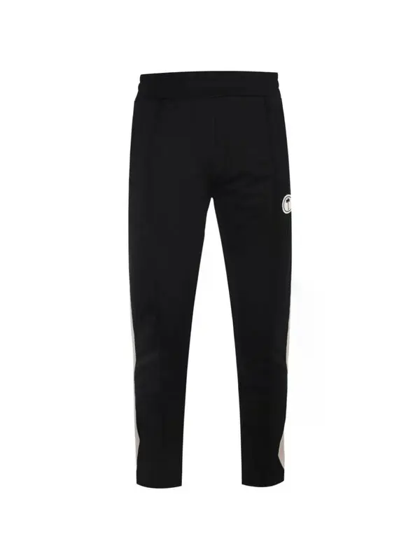 Palm Angels Logo-patch Track Pants - Black