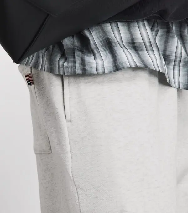 COLE BUXTON Cotton Uncuffed Sweatpants