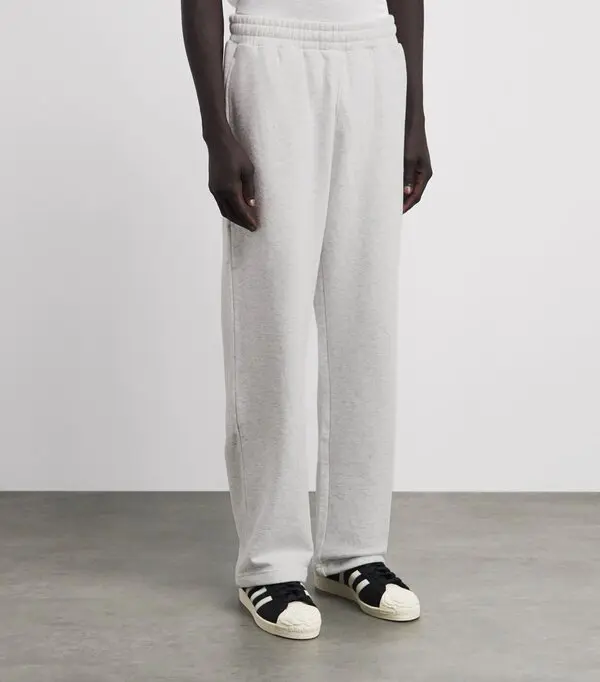 COLE BUXTON Cotton Uncuffed Sweatpants