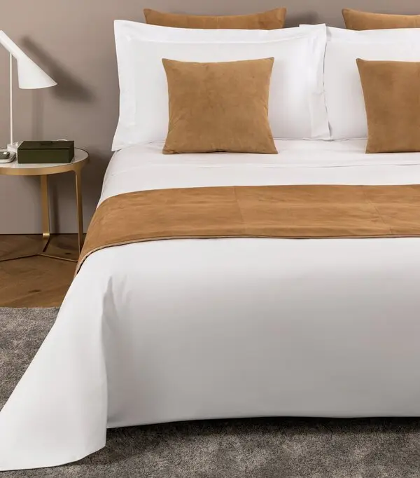 Frette Suede Bed Runner