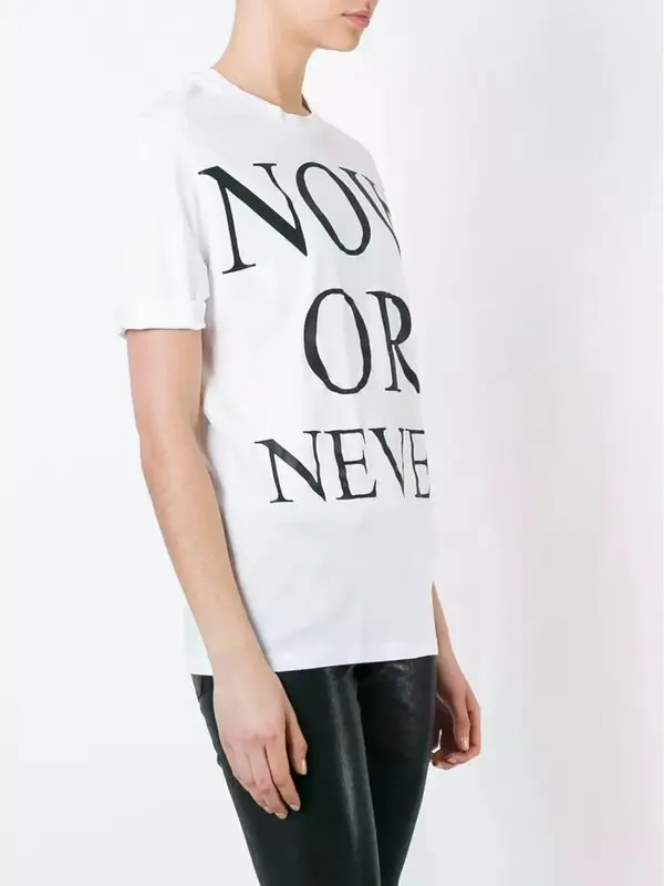 Neil Barrett Now Or Never" T-shirt