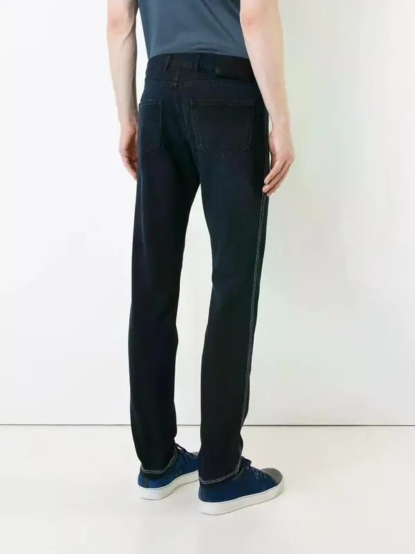 LANVIN Contrast Knee Jeans