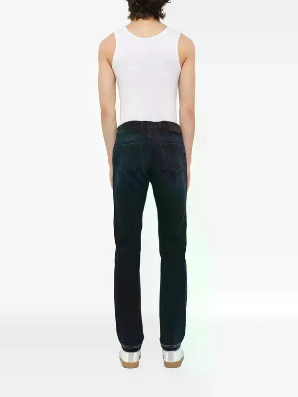 LANVIN Contrast Knee Jeans