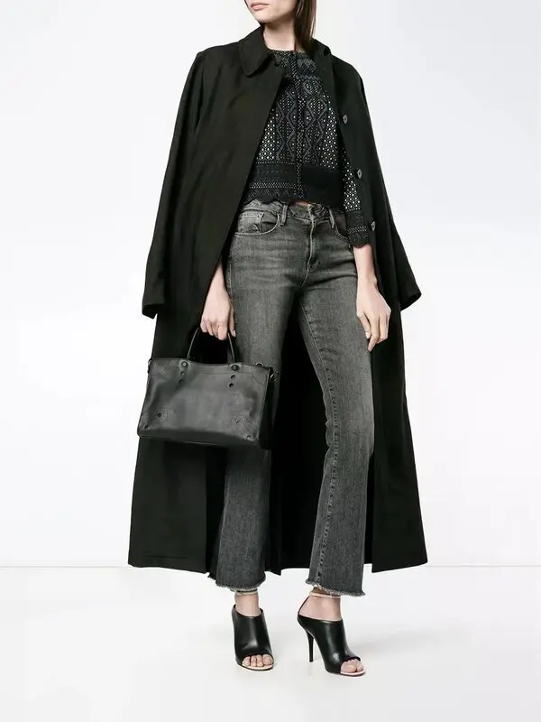 Alexander McQueen Cropped Cardigan - Black