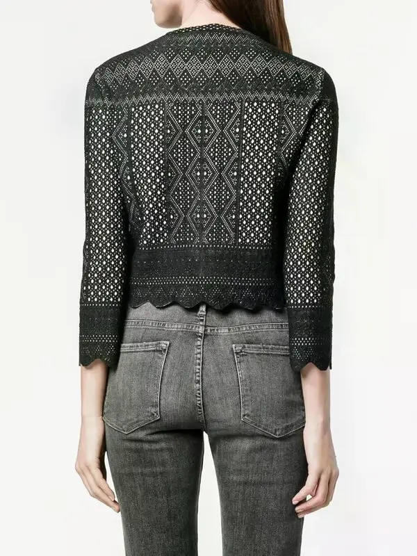 Alexander McQueen Cropped Cardigan