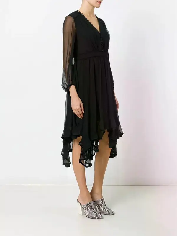 Chloé Handkerchief Hem Dress
