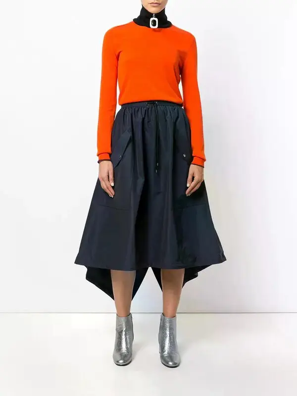 Kenzo Flap Pocket Full Skirt