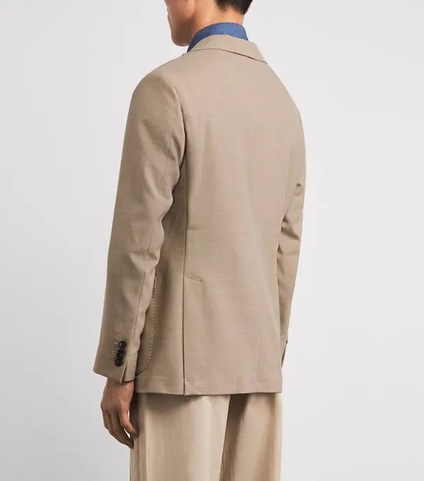 Eton Wool-blend Tech Blazer