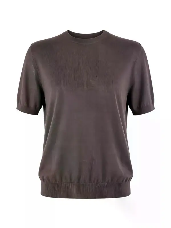 Altea Ribbed-trim T-shirt