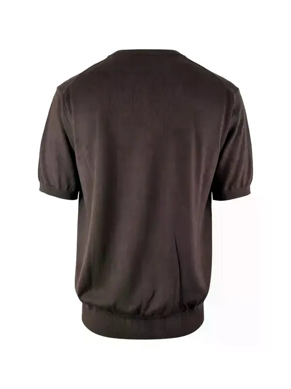 Altea Ribbed-trim T-shirt
