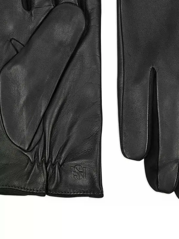 HANDSOME STOCKHOLM Essentials Logo Debossed Gloves