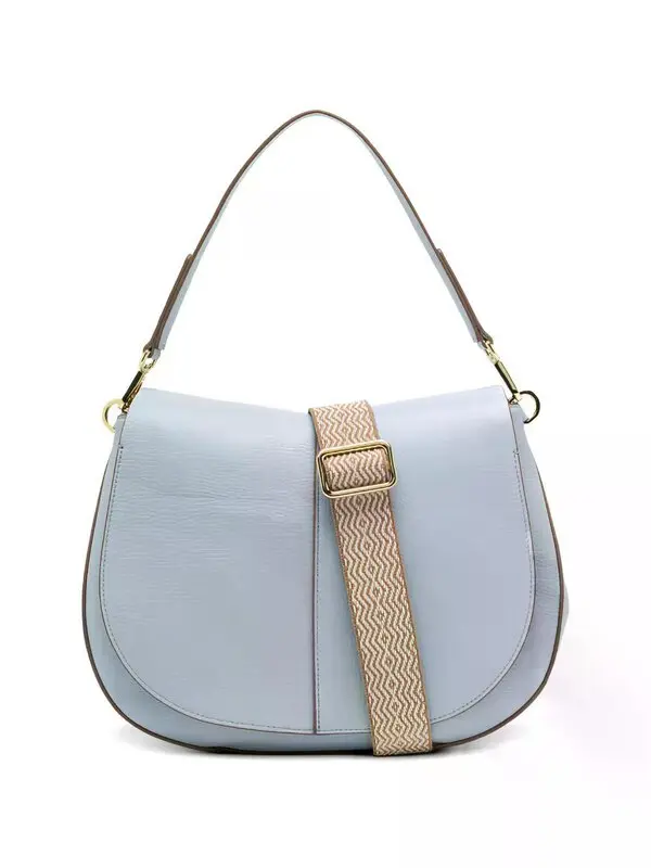 GIANNI CHIARINI Medium Helena Leather Shoulder Bag