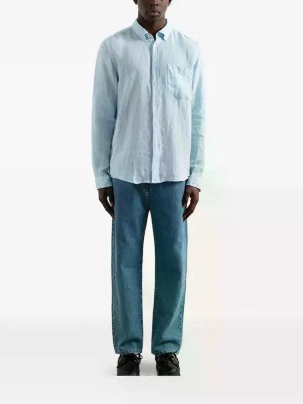 DEAN EDMONDS Button-down Chest-pocket Shirt