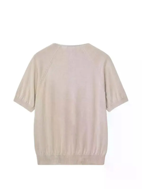 GRAN SASSO Raglan-sleeve Polo Shirt