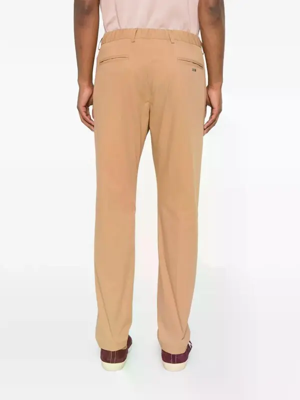 Herno Pleated Straight-leg Trousers
