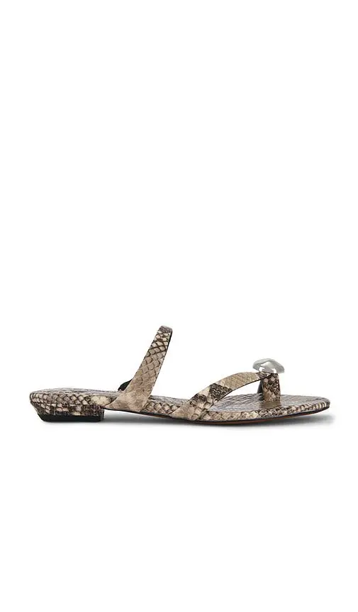 Madewell Cera Thong Sandal - Beige