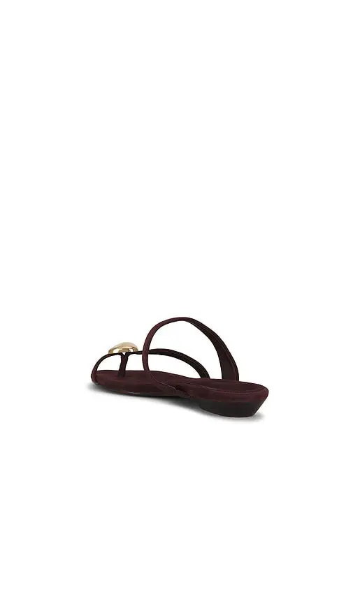 Madewell Mila Organic Hardware Thong Sandal