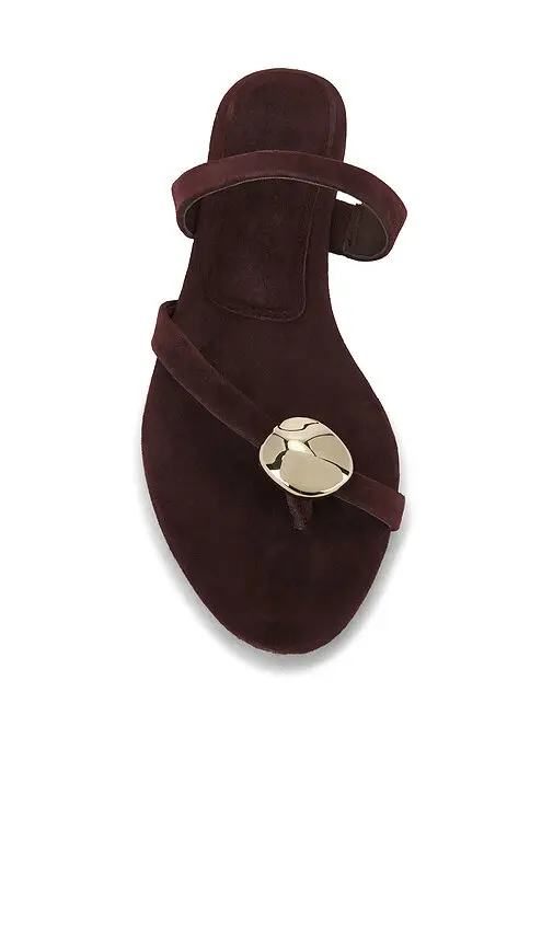 Madewell Mila Organic Hardware Thong Sandal