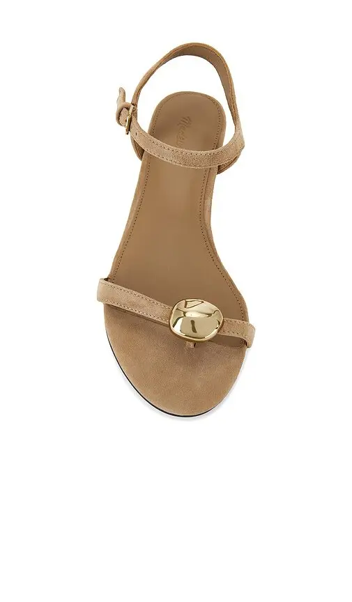 Madewell Mila Organic Hardware Thong Sandal