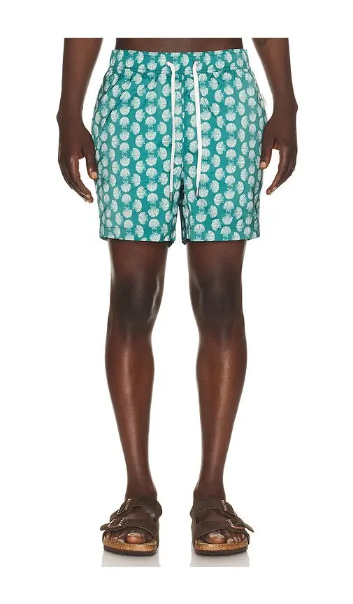 Onia Charles 5 Swim Trunk - Green