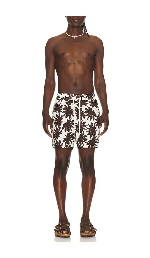 Onia Charles 5 Swim Trunk - White