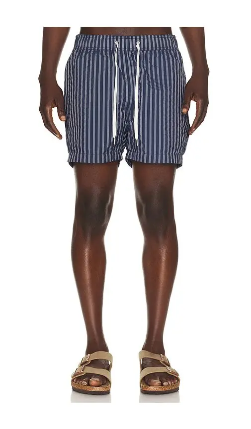 Onia Charles 4 Swim Trunk - Blue