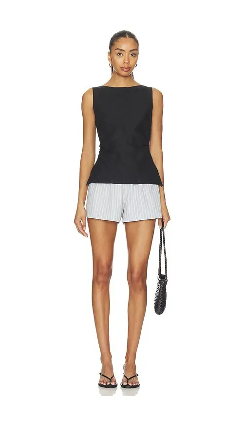 Madewell Linen Addison Top