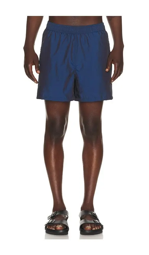 BATHER Iridescent Sapphire Swim Trunks - Blue