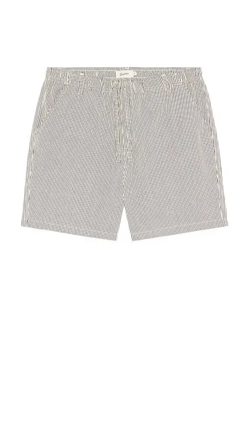 BATHER Pinstripe Leisure Short