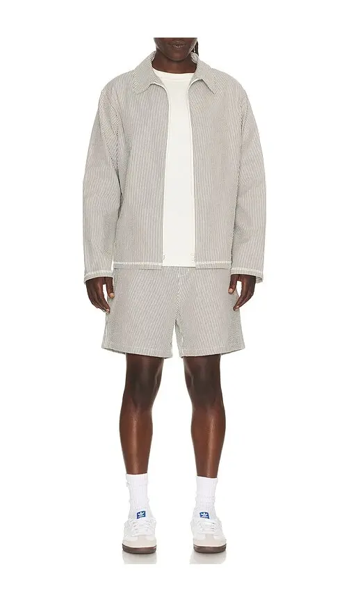 BATHER Pinstripe Tour Jacket