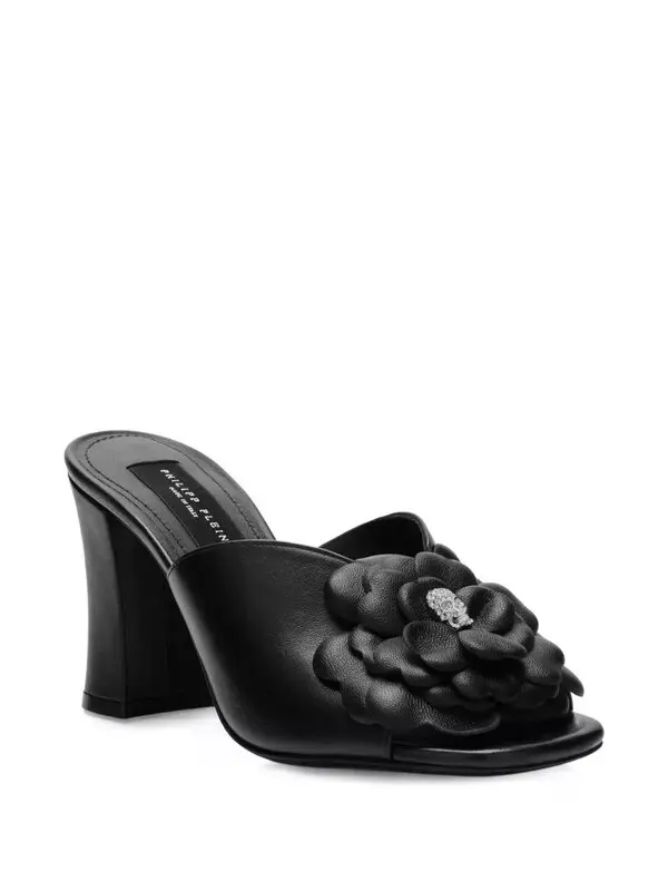Philipp Plein Flower Sandals