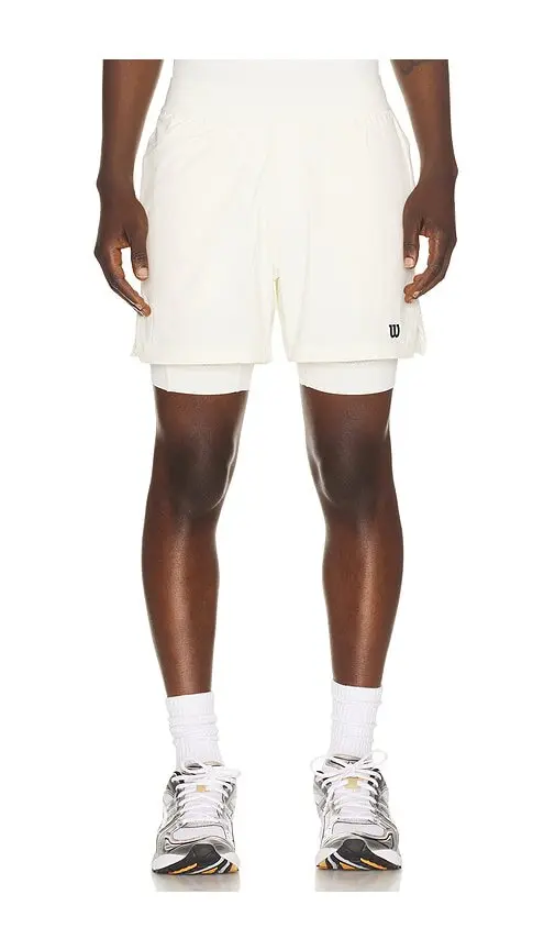 Wilson Set Point Short 5 Lined - Cream