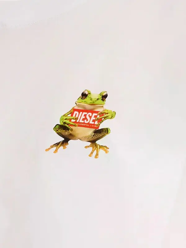 DIESEL® Frog Print T-shirt