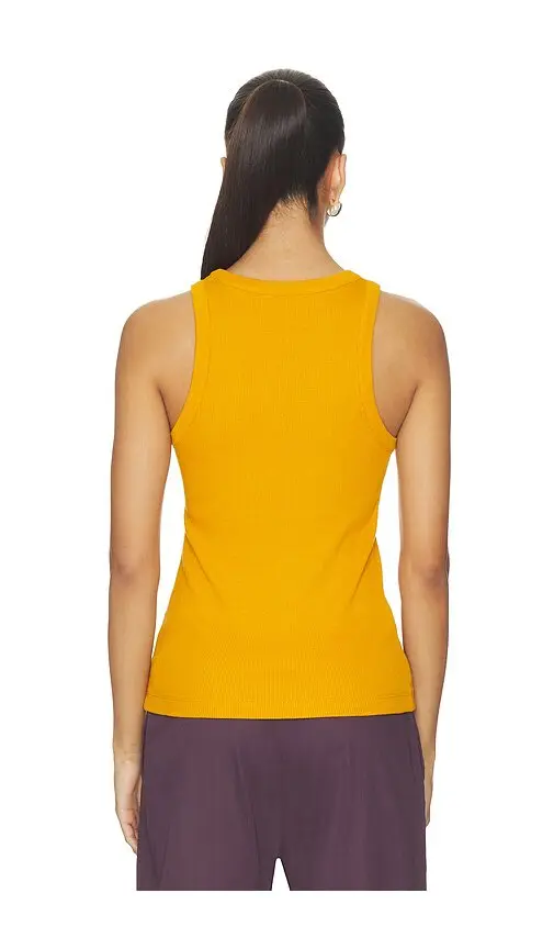 Vince Ribbed Scoop Neck Tank