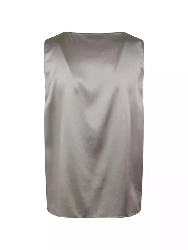 Emporio Armani Silk V-neck Top