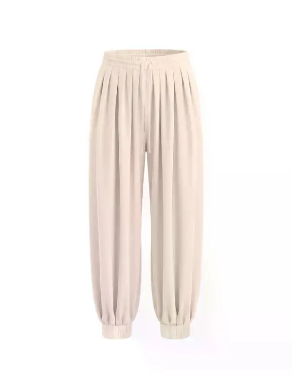 NICHOLAS Liselle Pleated Trousers - Neutrals