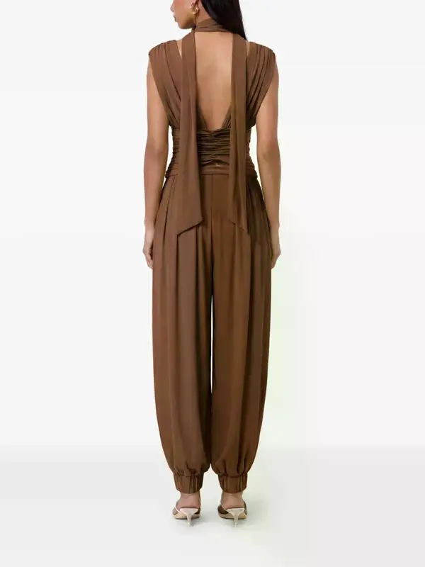 NICHOLAS Liselle Tapered Trousers - Brown
