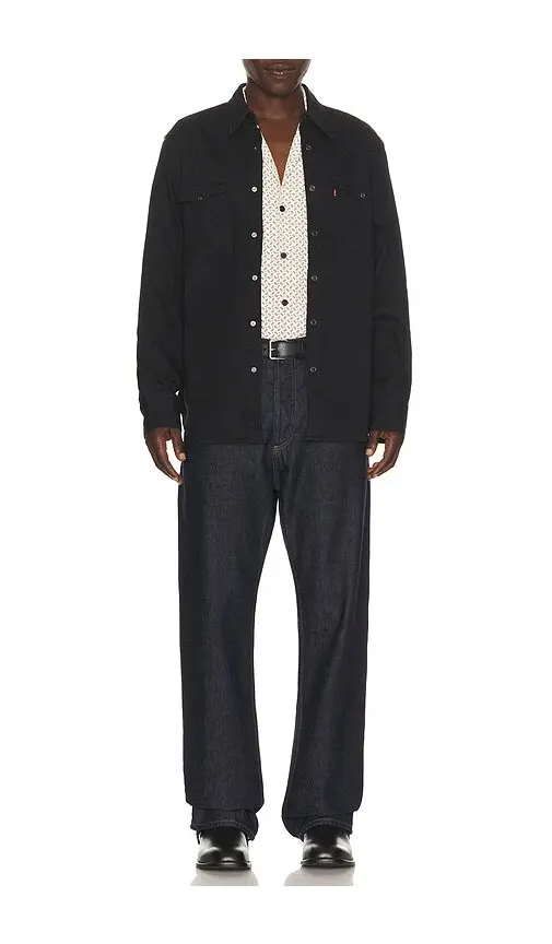 LEVI'S Barstow Western Standard Shirt In . Also - Black