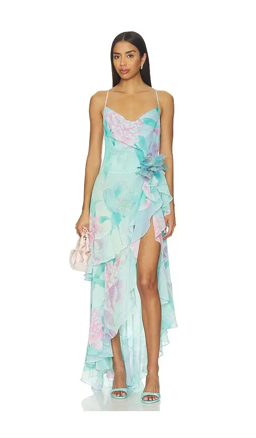 Retrofete Samara Floral Maxi Dress