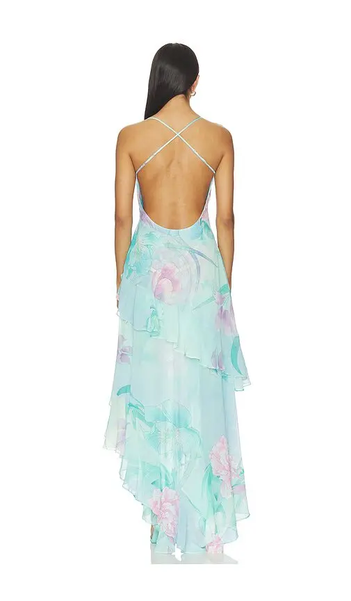 Retrofete Samara Floral Maxi Dress
