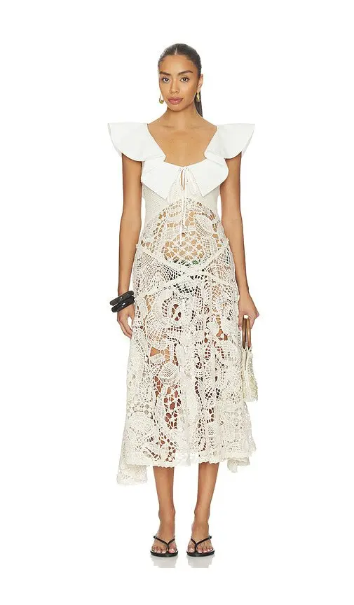 SIEDRES Caenes Dress - Cream