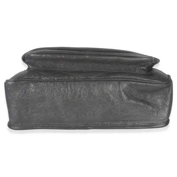 Saint Laurent Niki Chain Satchel - Gray