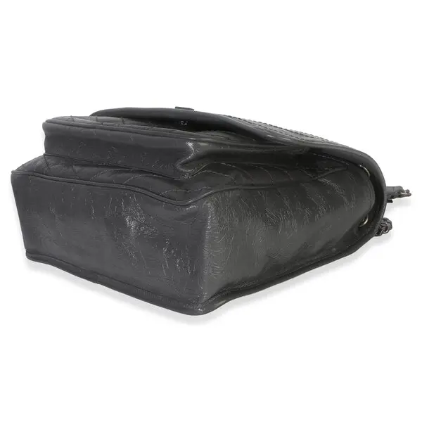 Saint Laurent Niki Chain Satchel - Gray