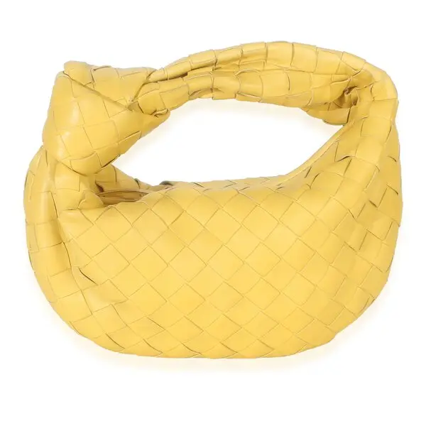 Bottega Veneta Nappa Intrecciato Jodie Bag - Yellow