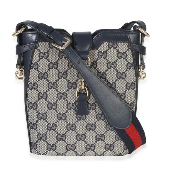 Gucci Gg Supreme Monogram Canvas Bucket Bag