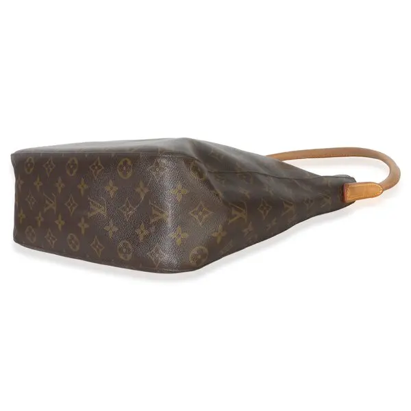 LOUIS VUITTON Monogram Canvas Looping Gm Shoulder Bag - Brown