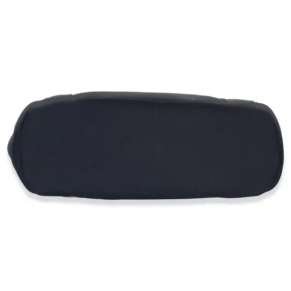 Hermès Bleu Navy Feu Canvas Grooming Bag - Blue