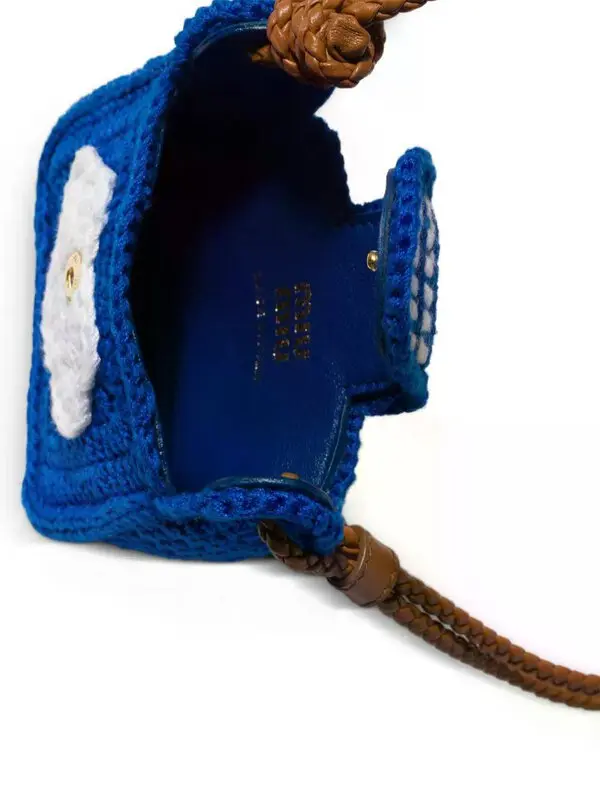Miu Miu Crochet Earbuds Pouch